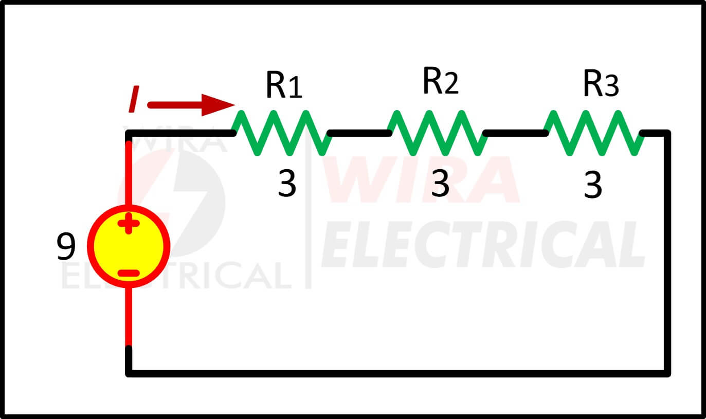 Voltage Division Rule | Voltage in a Series Circuit | Wira Electrical