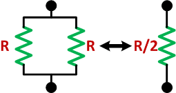 Parallel Resistors Circuit and Current Divider Simple Circuit