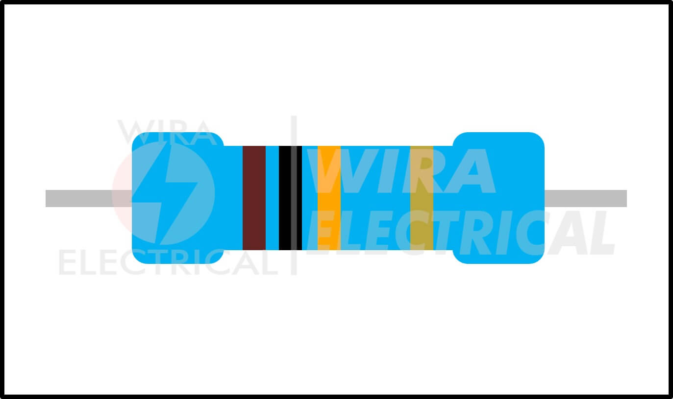 10k Ohm Resistor Color Code – Color Chart | Wira Electrical