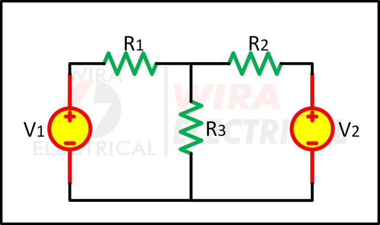 Simple Mesh Current Analysis for Electric Circuits