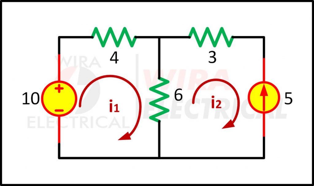 Supermesh Analysis Easy Problem Solving | Wira Electrical