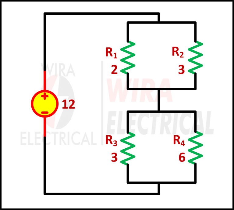Series Parallel Circuit Examples – Easy Analysis – Wira Electrical