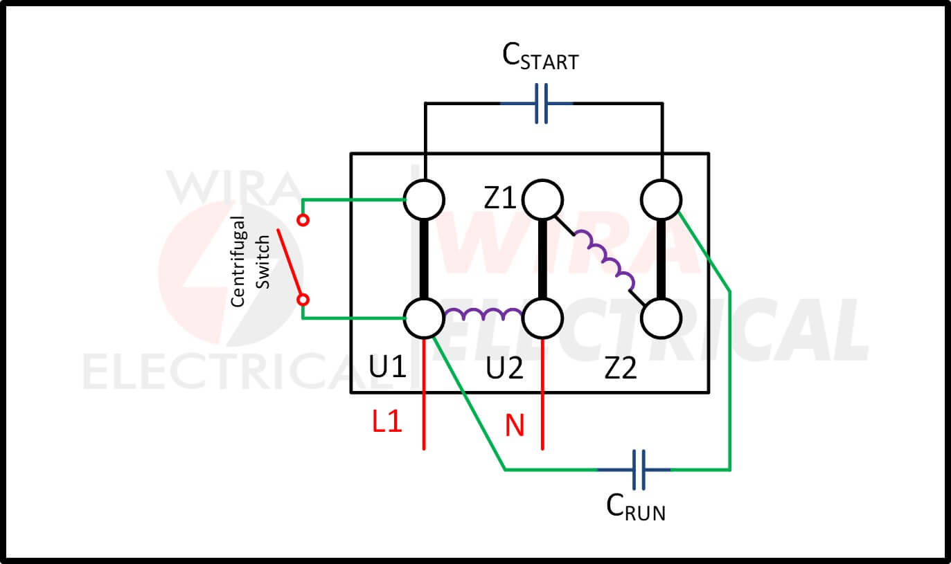 Single Phase Power Circuit Diagram