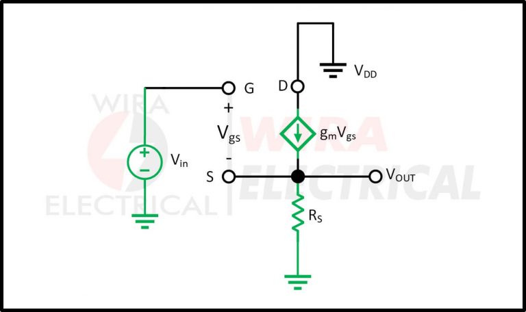Common Drain Amplifier – Source Follower | Wira Electrical